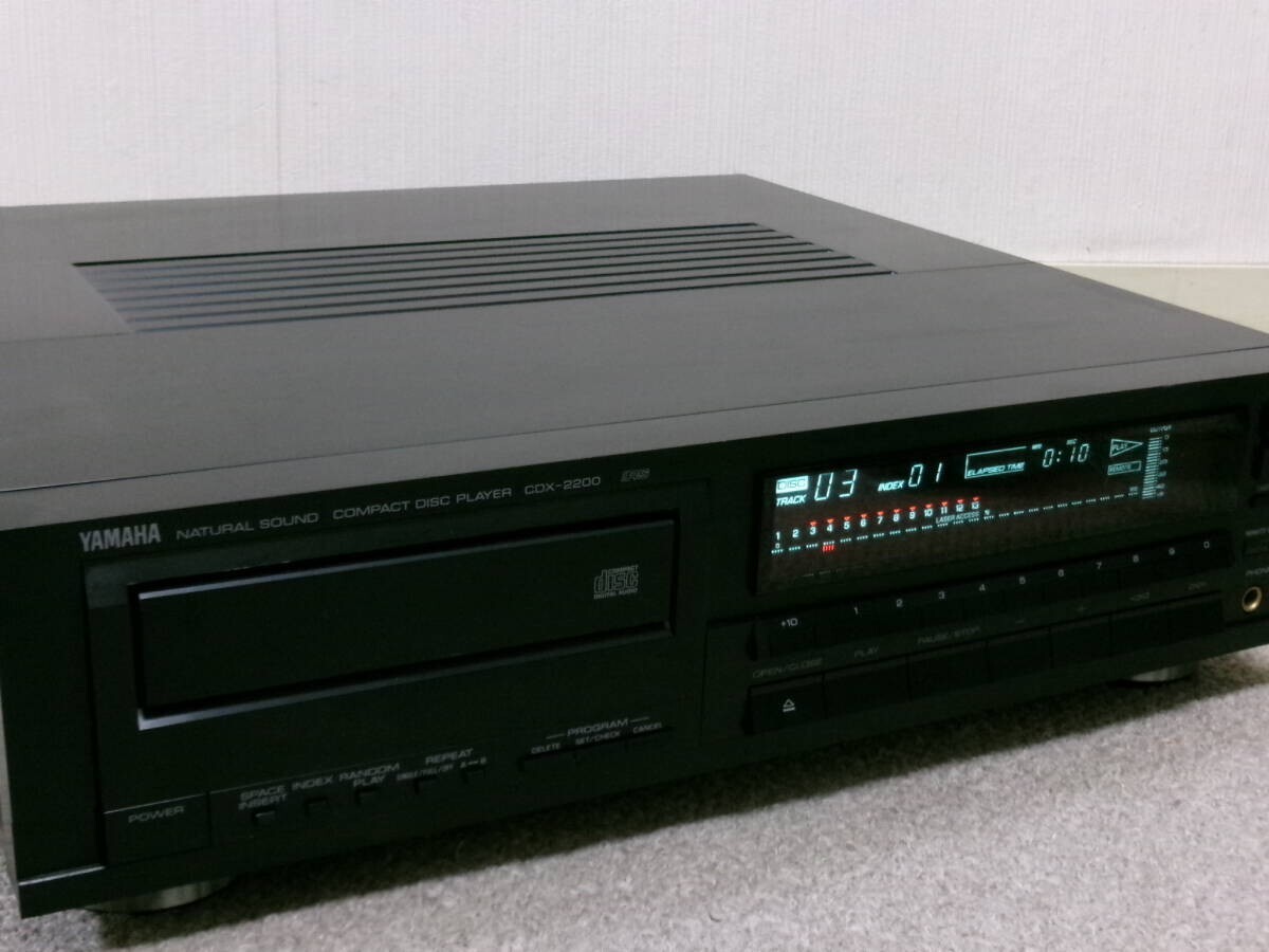 YAMAHA CDX-2200 Vintage High Bit CD Player 18-Bit DAC Vintage Fully ...