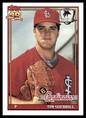 1991 Topps Operation Desert Shield #769 Tim Sherrill St. Louis ...