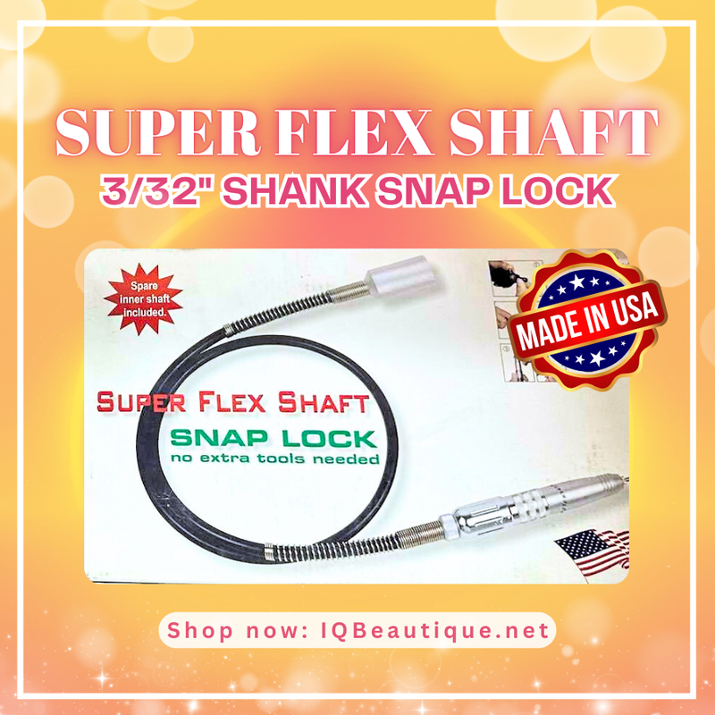Super Flex Shaft 3/32" Shank Snap Lock No Extra Tools Needed NIB | eBay
