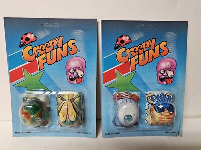 RARE "Creepy Funs" Vintage Sticky Toys | eBay