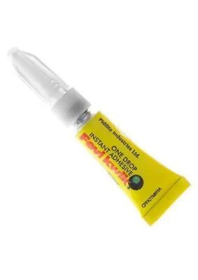 3g Fevi Kwik PACK OF 12 One Drop Instant Glue ADHESIVE -FAST SHIPPING ...