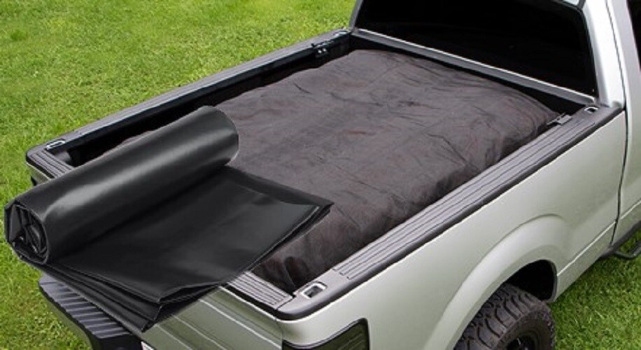 20 Mil HDPE Rubber Tent Mat Tent Ground Floor Mat Puncture Proof Water ...