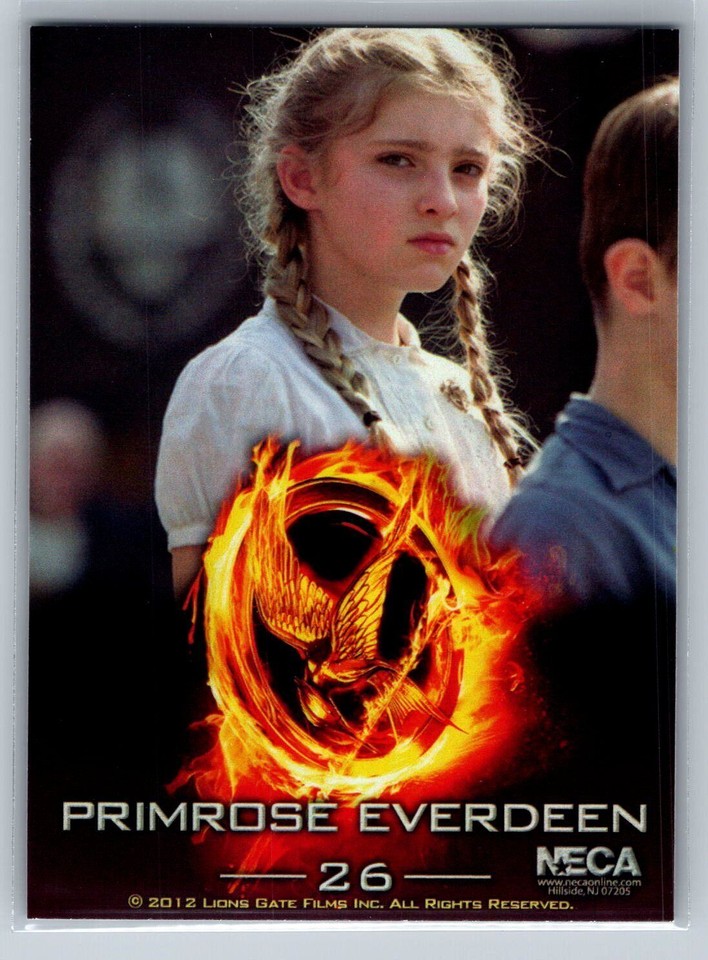 2012 NECA The Hunger Games Primrose Everdeen #26 | eBay
