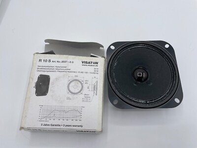 Visaton R10S 4" Full Range Speaker 4 Ohm | eBay