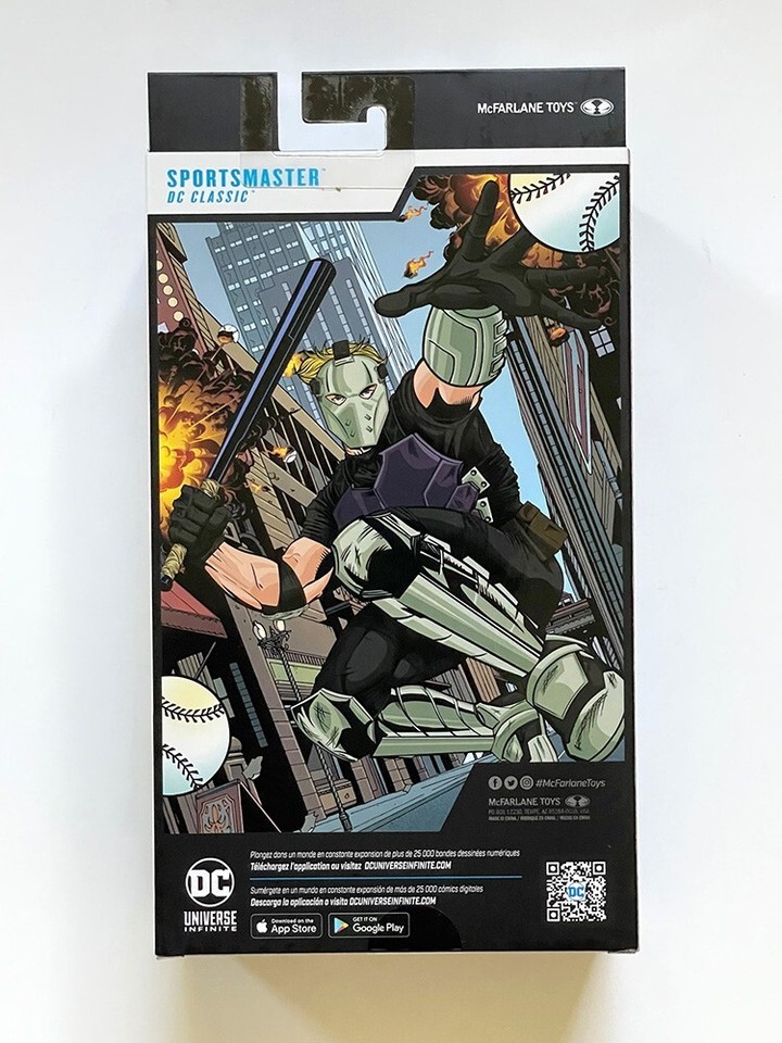 MCFARLANE DC MULTIVERSE - SPORTSMASTER - PLATINUM EDITION - NEW! | eBay