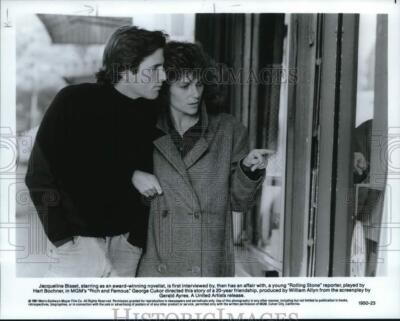 1981 Press Photo Jacqueline Bisset and Hart Bochner in "Rich and Famous ...