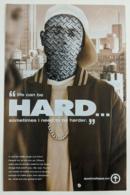 Above the Influence Print Ad Poster Art PROMO Official Anti-Drug ...