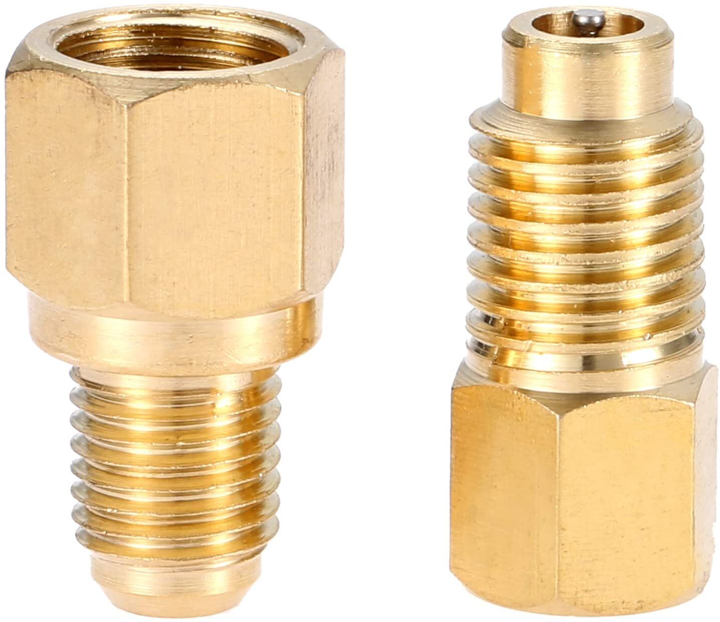 R12 R22 to R134a Adapters Kit Tank Vacuum Pump Valve Core Remover A/C ...