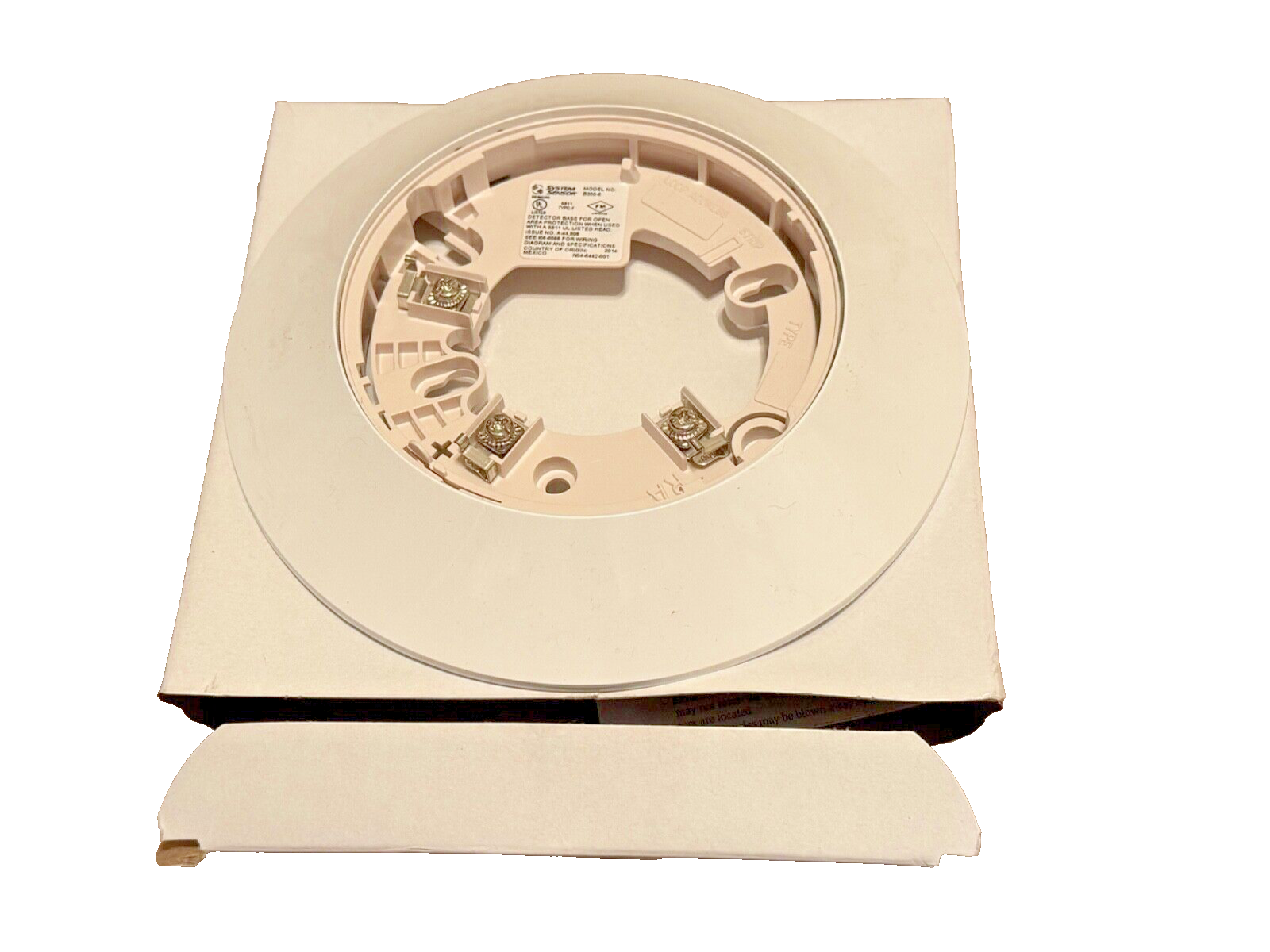 System Sensor B300-6 Fire Alarm Detector Base (NEW IN BOX) | eBay