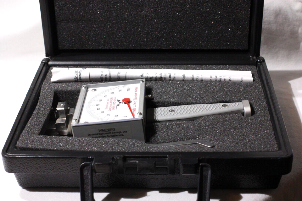 Tensiometer PN (1P) ACM-200 Tensitron, Inco Aircraft Cable Tensiometer ...