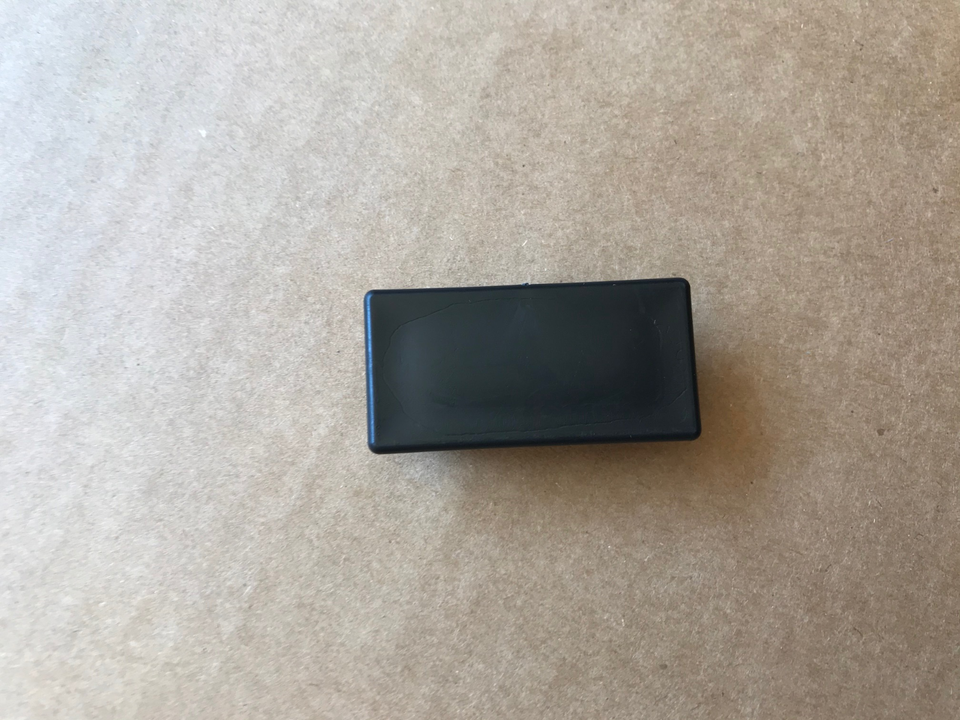 4 Pack - 1"x2" Tubing Plastic Plug End Cap Rectangular Rectangle 2x1 ...