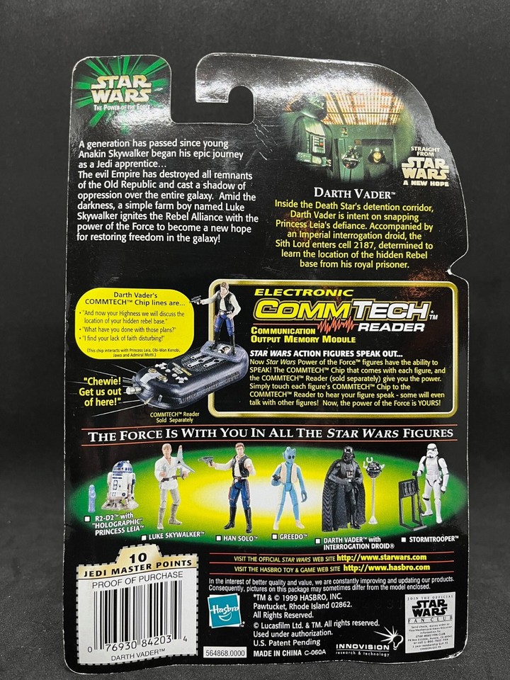 Star Wars Darth Vader Imperial Interrogation Droid Commtech POTF MOC ...