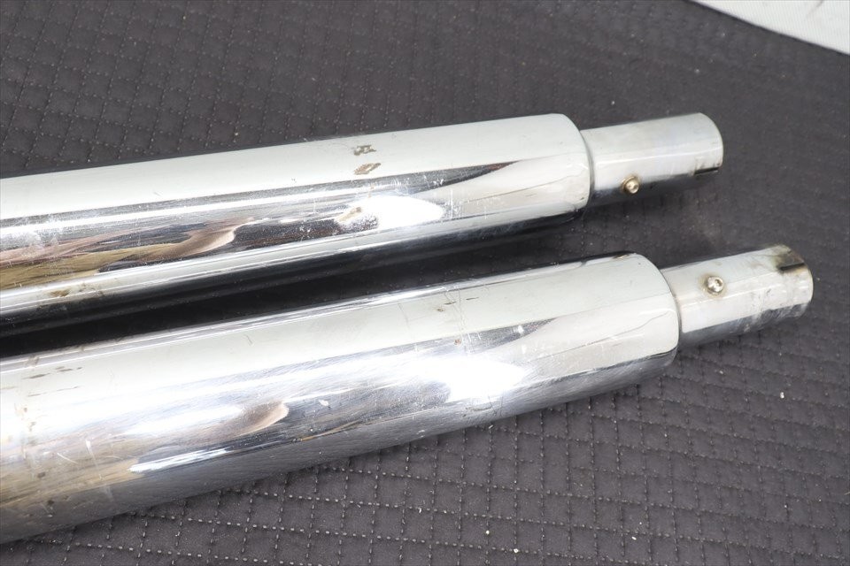 Silenziatore scarico Harley Davidson Flsts Softail Motor Stage ottone ...