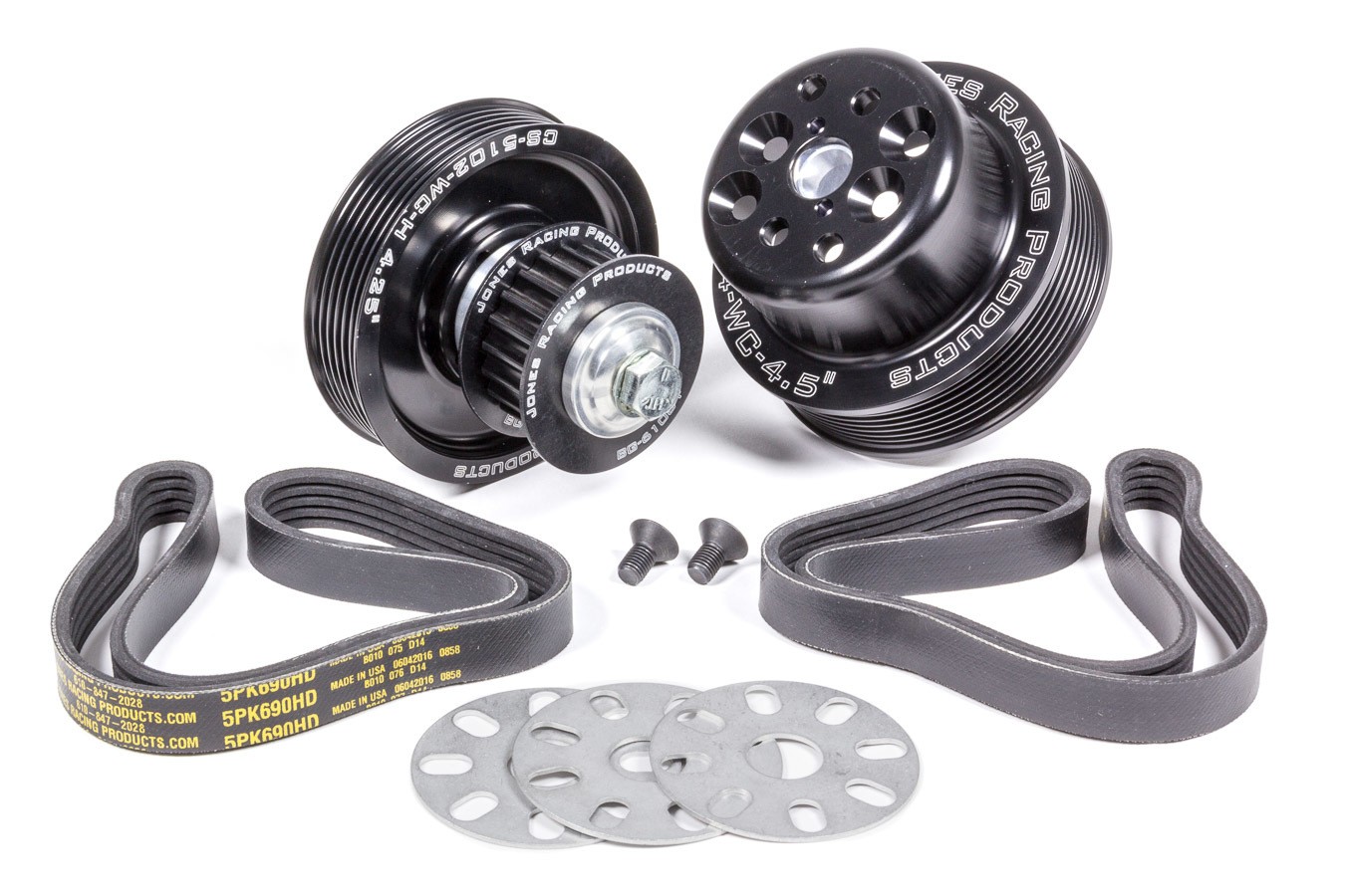 Jones 1035-S-TP, Kit Serpentine Drive Kit Sbc Crate W/ Tandem Pumps ...