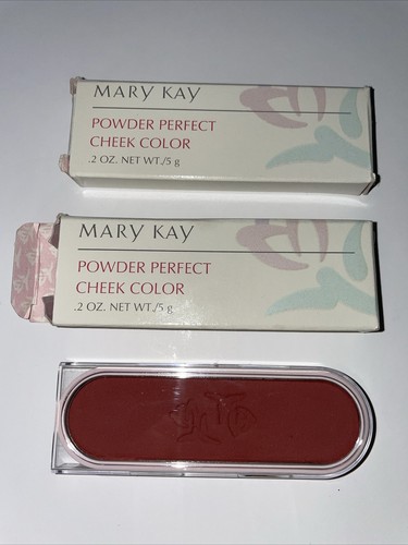 Mary Kay Powder Perfect Cheek Color Blush Gingersnap 6207 Lot Of 2 NOS ...