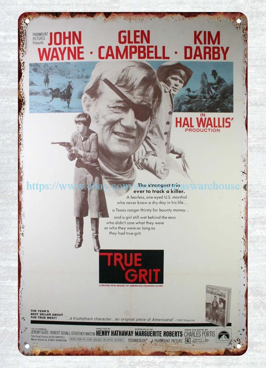 John Wayne True Grit Movie Poster