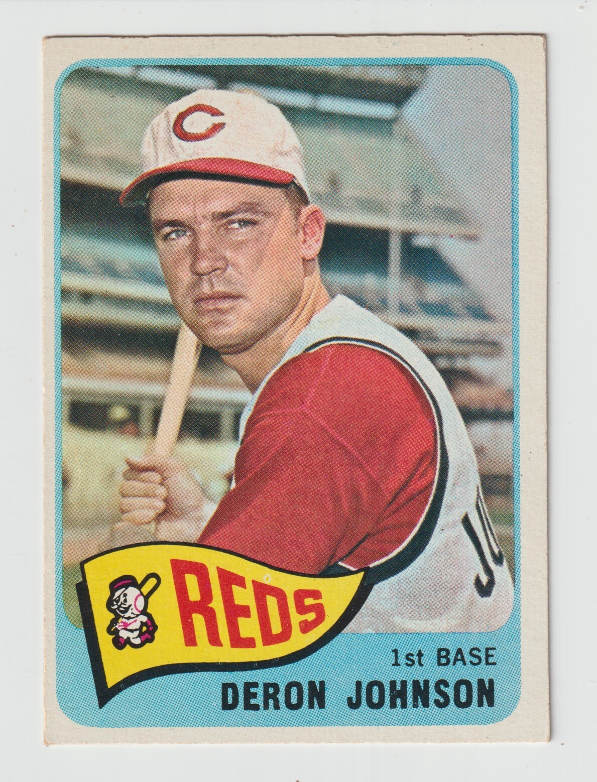 Deron Johnson - 1965 Topps Baseball Card #75 - Cincinnati Reds | eBay