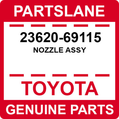 23620-69115 Toyota OEM Genuine NOZZLE ASSY | eBay