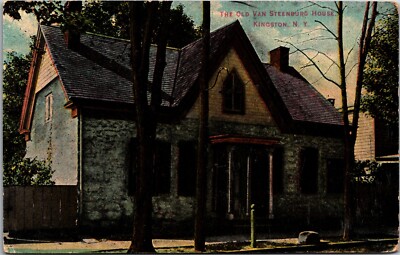 Postcard Old Van Steenburg House Kingston NY C14 | eBay