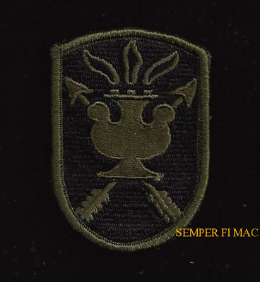 JFK SPECIAL WARFARE SCHOOL SWCS AIRBORNE OD GREEN HAT PATCH US ARMY ...