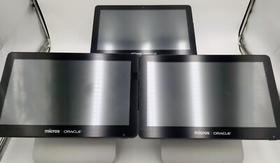 LOT OF 3 Micros Oracle Workstation 6 POS System w/ Stands | eBay