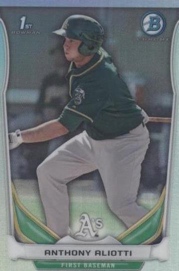 2014 Bowman Chrome Minis - Anthony Aliotti #100 Refractor (RC) for sale ...