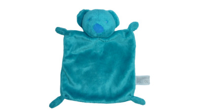 Doudou ours turquoise tr s bon tat Nicotoy Simba Toys | eBay