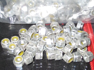 1000 Count 1/4-28 ZINC PLATED NYLON INSERT STOP LOCK NUT | eBay