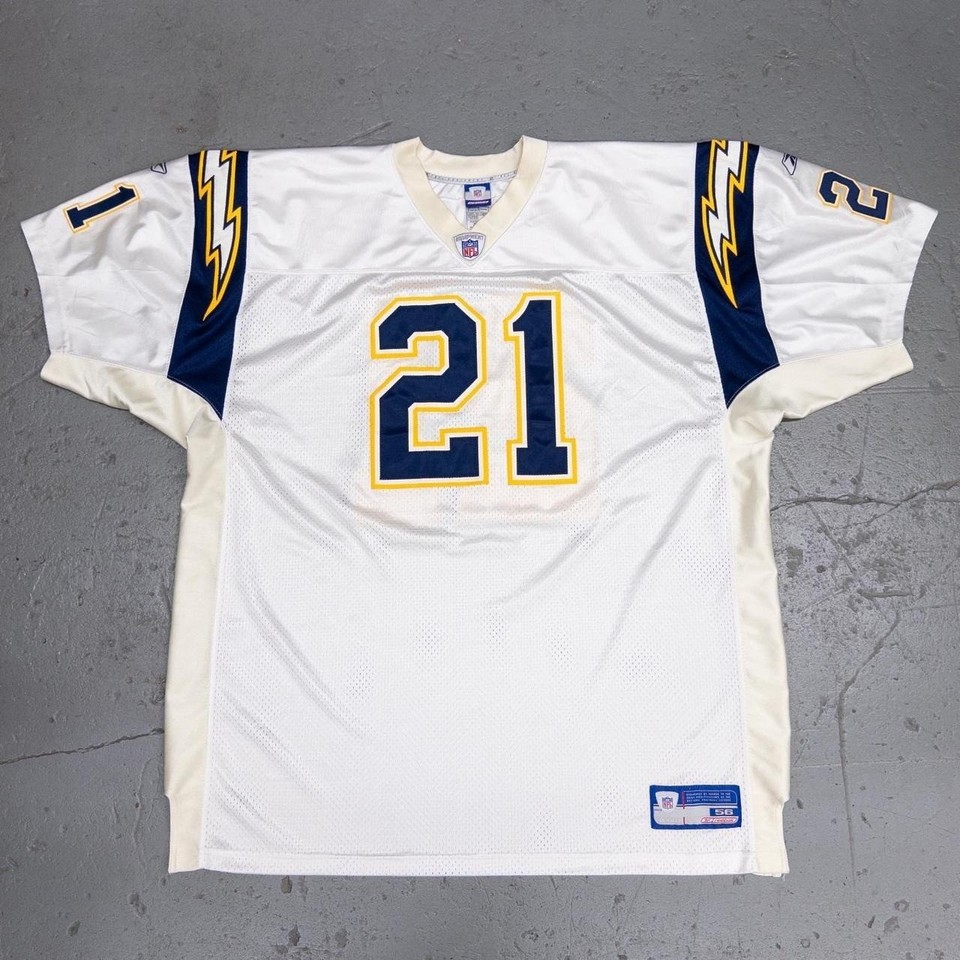 Vintage Reebok NFL Chargers LaDainian Tomlinson Jersey 56 White ...
