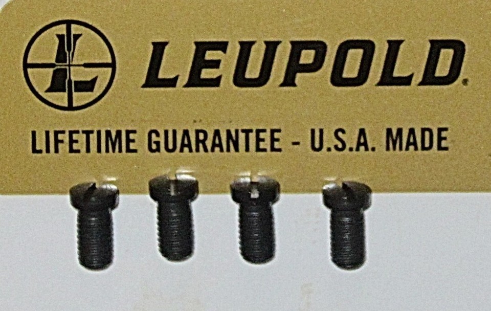 Leupold Scope Ring Screws Slotted Head | eBay