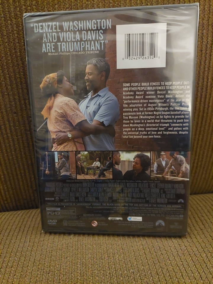 Fences (DVD, 2016) BRAND NEW 32429263520| eBay