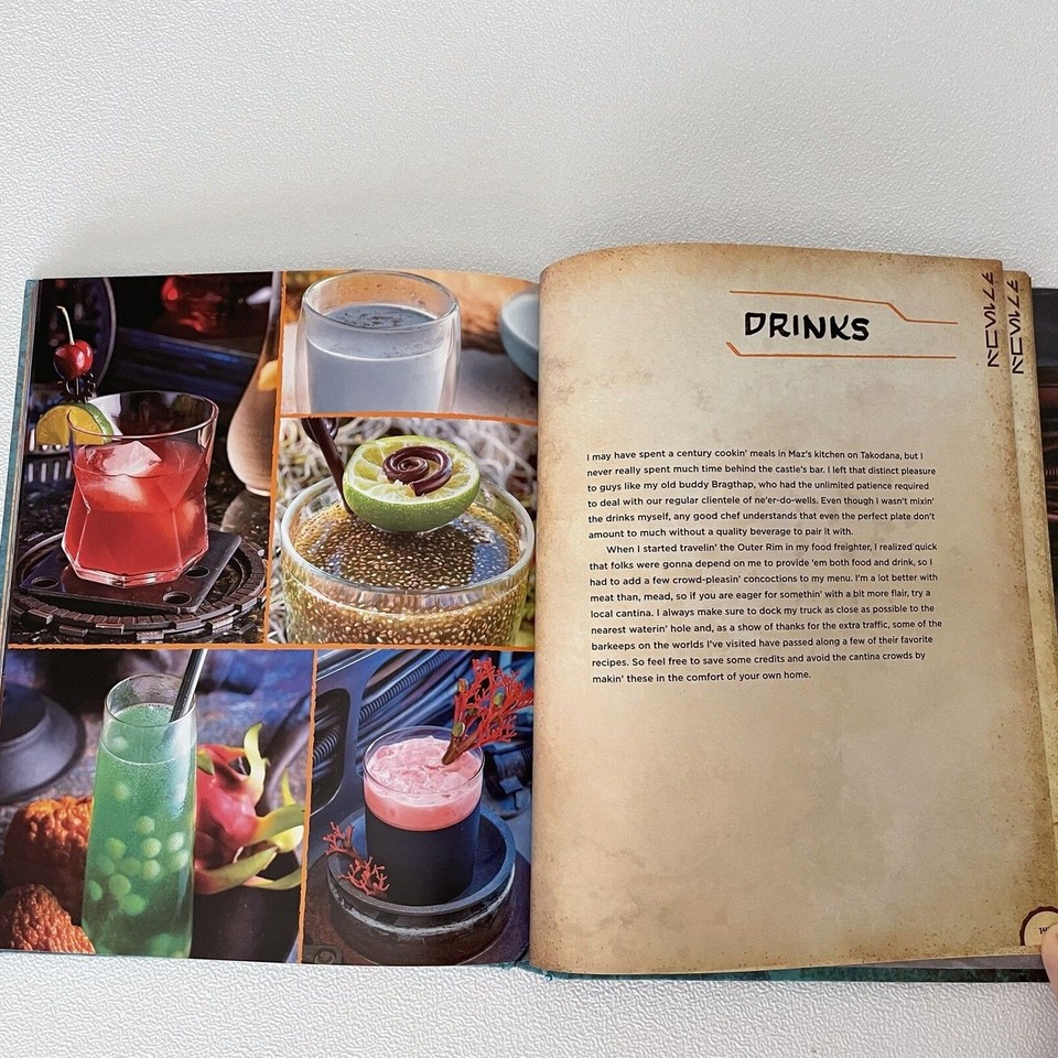 Star Wars Galaxy's Edge Official Black Spire Outpost Cookbook Disney ...
