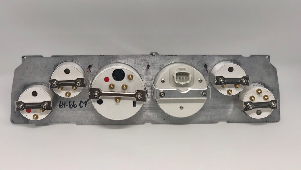 1964 1965 1966 Chevy Truck 6 Gauge Dash Panel Insert Cluster PC | eBay