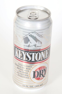 Keystone Dry Beer Can - Tall Profile | eBay