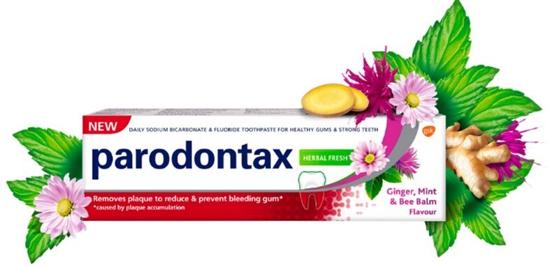 2x150g Parodontax Toothpaste Herbal Fresh Oral Care Gums Ginger Mint ...