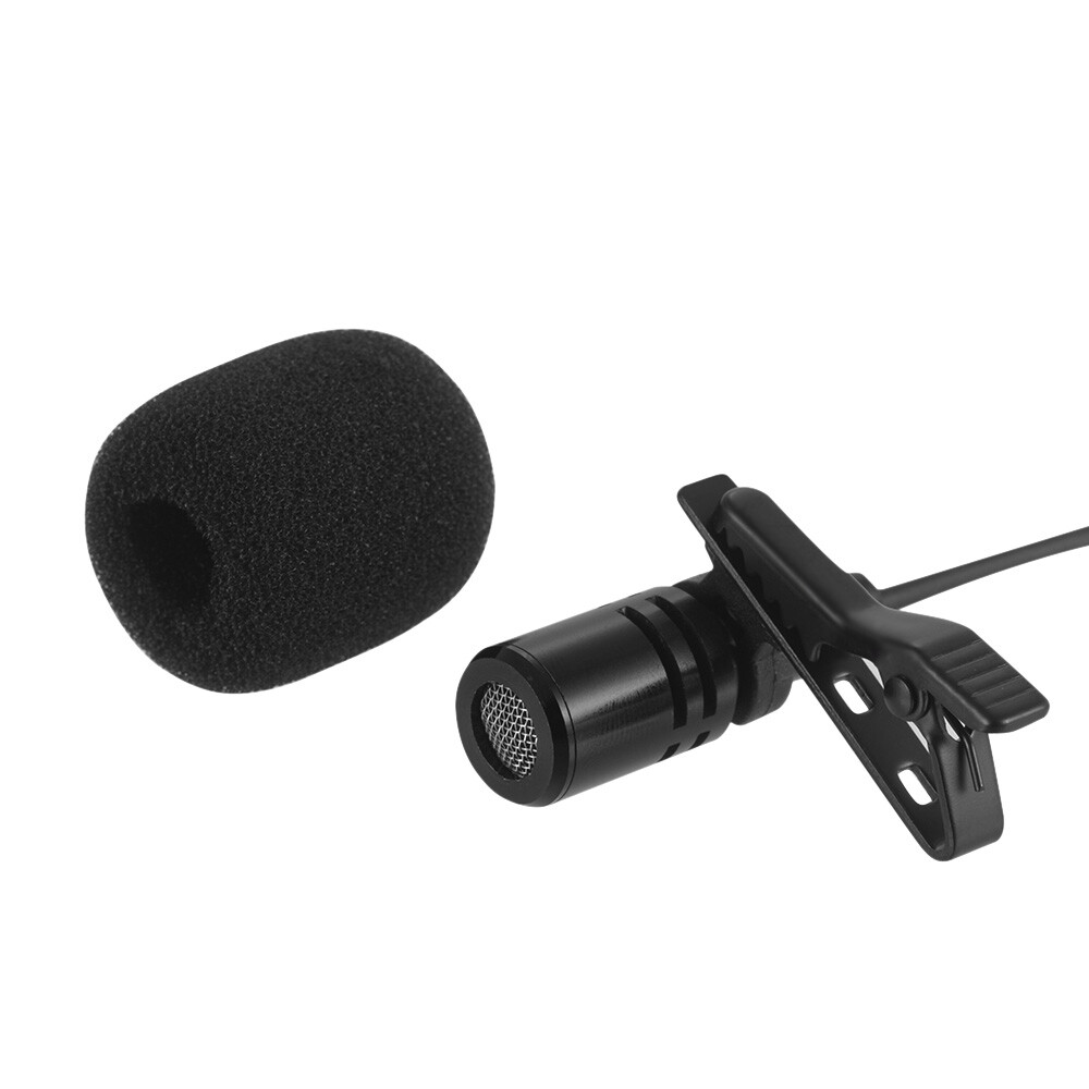 Clip-on Condenser Microphone Mic with 3.5mm Headphone P3P7 | eBay