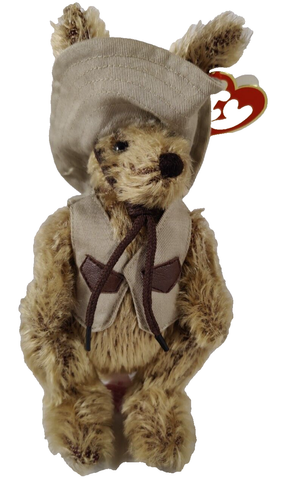 2000 TY Attic Treasures Beanie Baby "HOGAN" Kangaroo Stuffed Plush Rare 9" | eBay