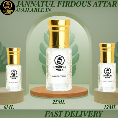 Jannatul Firdous Attar Heavenly Fragrance Natural Oil | eBay UK