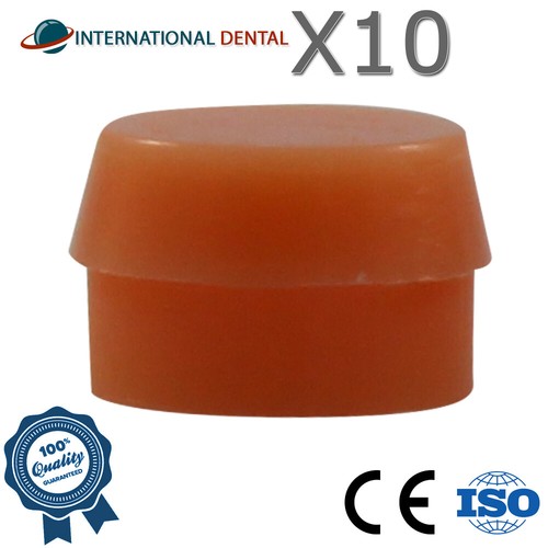 Lot Of 10 Soft Silicone Cap For Ball Attachment Dental Adapter Head | eBay
