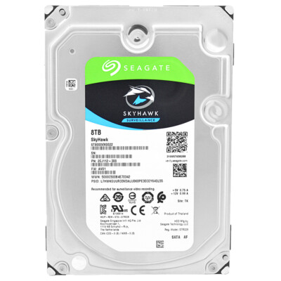 Seagate Skyhawk ST8000VX0022 8Tb 256Mb Cache 7200Rpm SATA III 3,5 ...