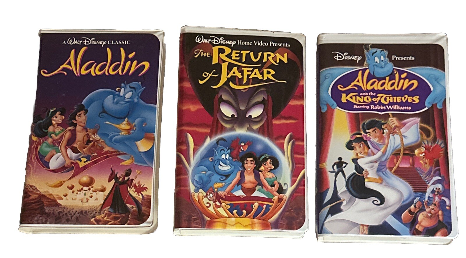 Aladdin Trilogy- Aladdin, Aladdin King of Thieves & Return of Jafar ...