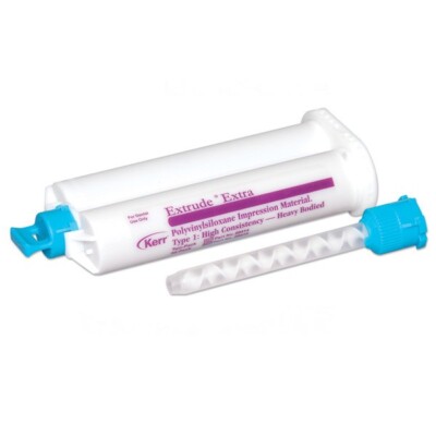 Kerr Extrude Vinyl Polysiloxane Cartridge Material Medium Body ( Date ...