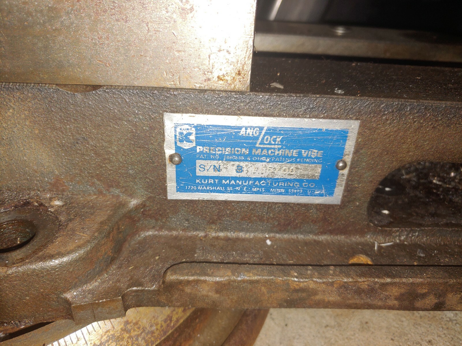 6" Kurt D60 Anglock Angle Lock Prevision Milling Vise | eBay