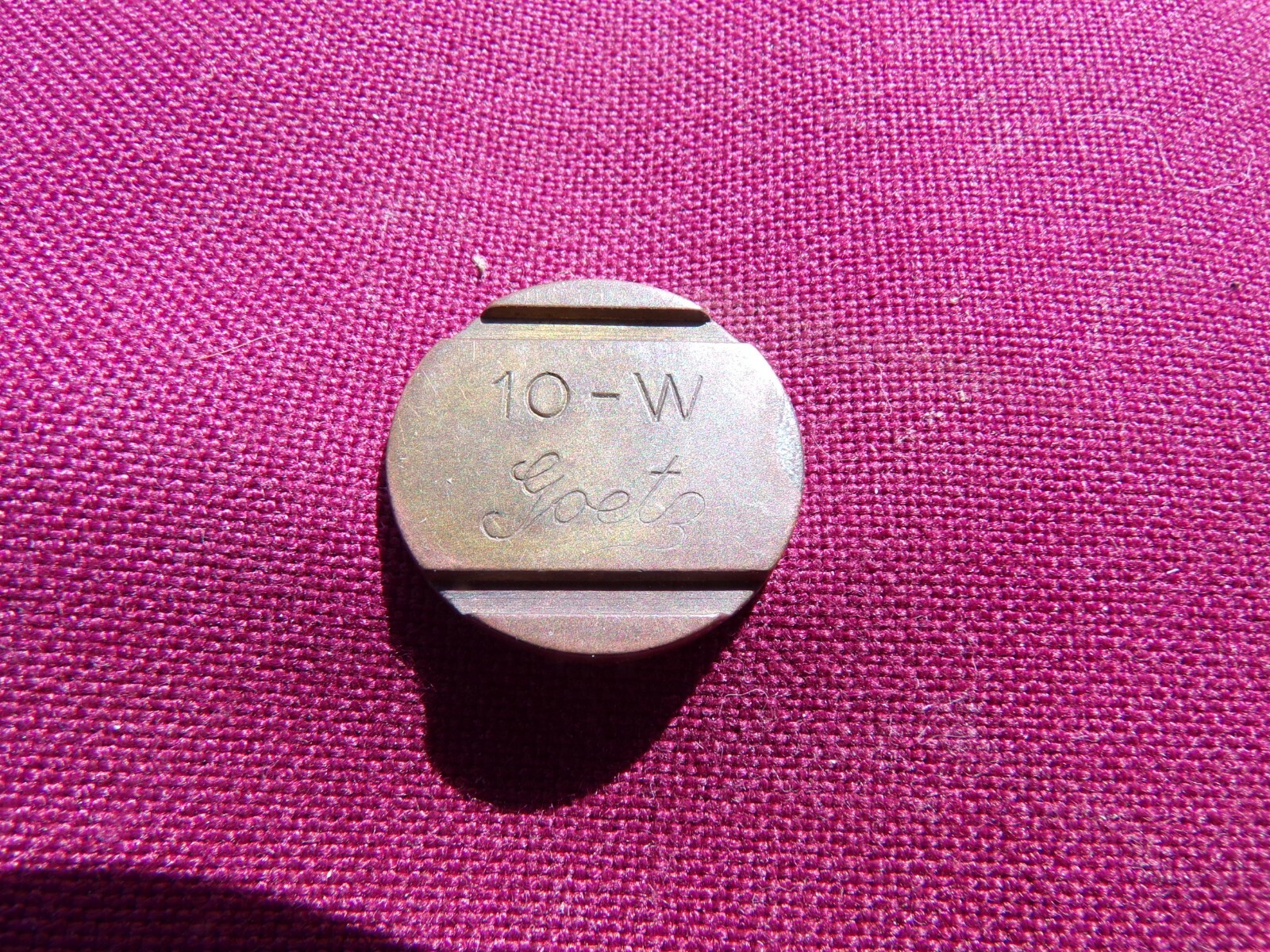 Goetz Chicago IL, 10 W Token | eBay