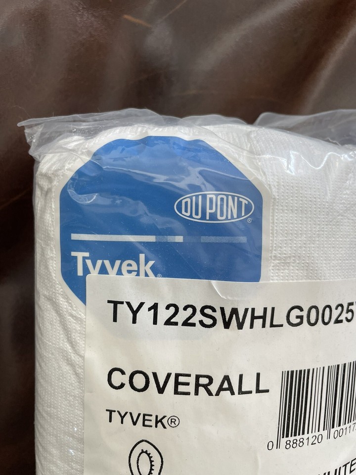 Dupont Tyvek Suit - Individually Wrapped - Size Large | eBay