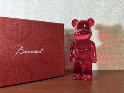 Baccarat BE@RBRICK Bearbrick Reflections Crystal RED MEDICOM TOY From ...