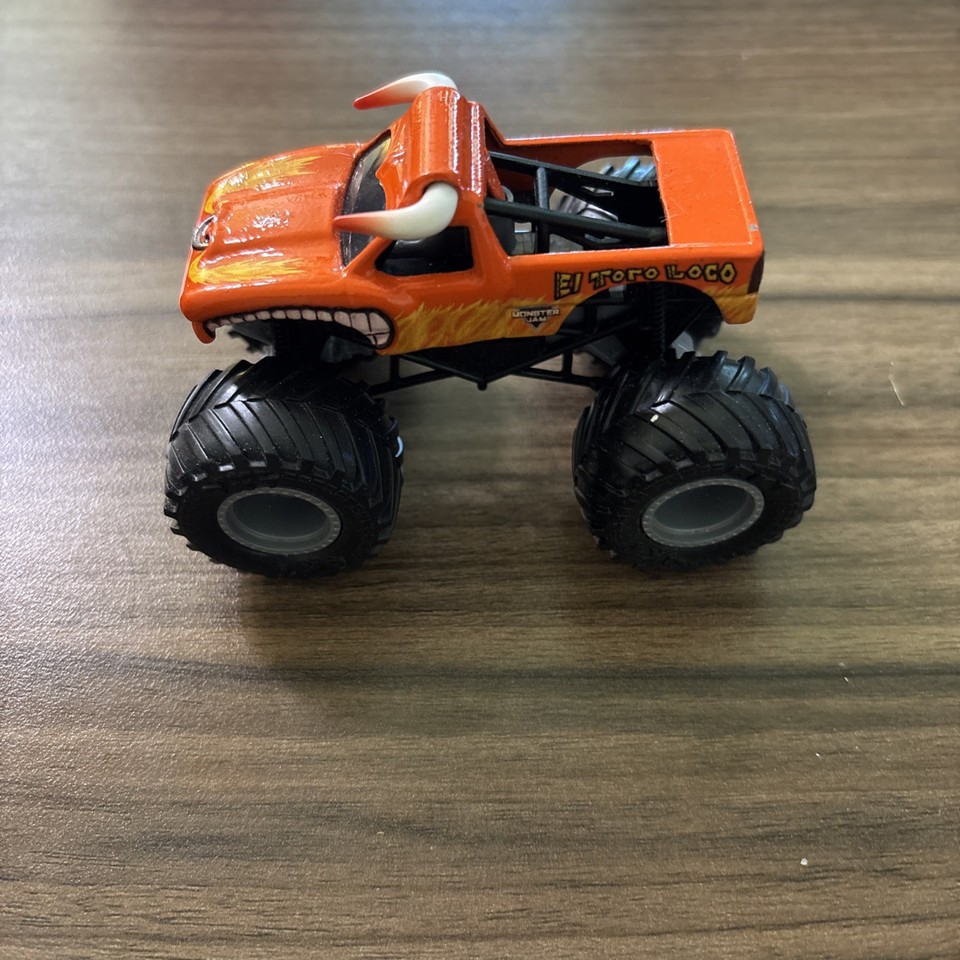 Monster Jam Monster Truck - EL TORO LOCO 1:64 Grey hubs | eBay