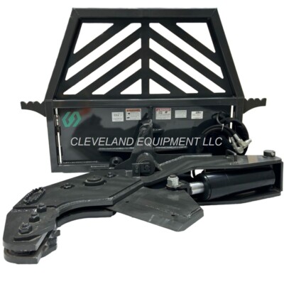 NEW CID TREE SHEAR ATTACHMENT Skid Steer Loader Log Wood Splitter ...