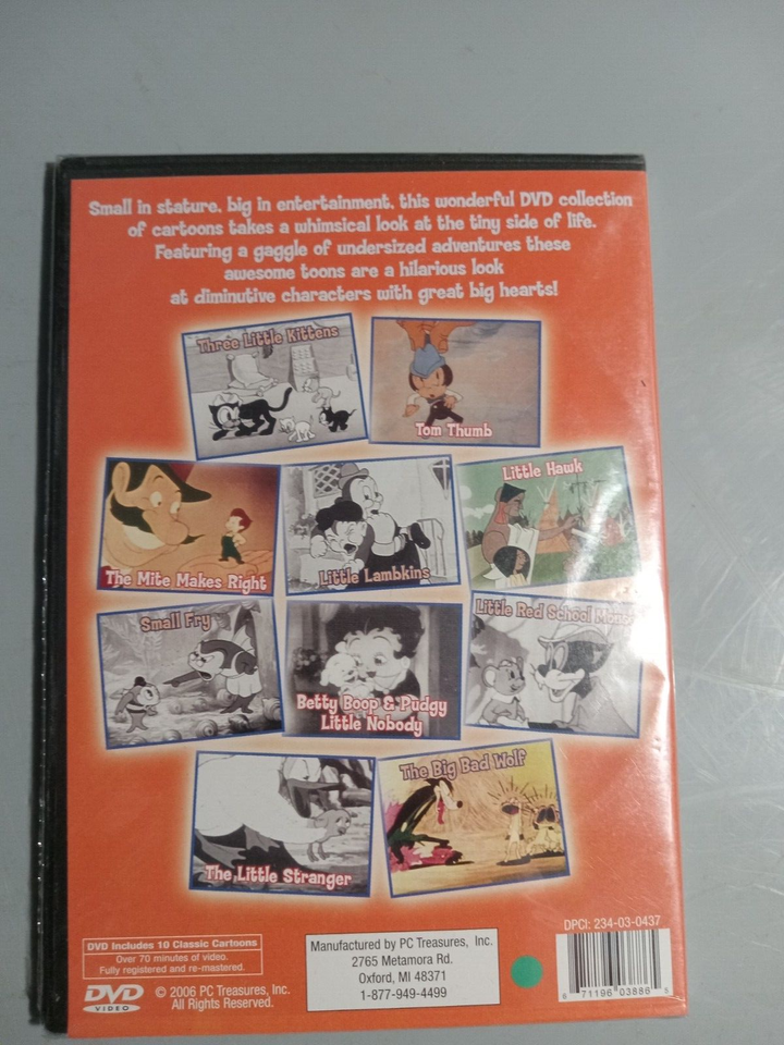 CLASSIC CARTOON COLLECTION, 10 TERRIFIC CARTOONS, PEE WEE CARTOONS ...