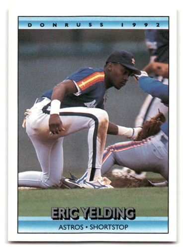 Eric Yelding 1992 Donruss #148 Houston Astros BASEBALL | eBay